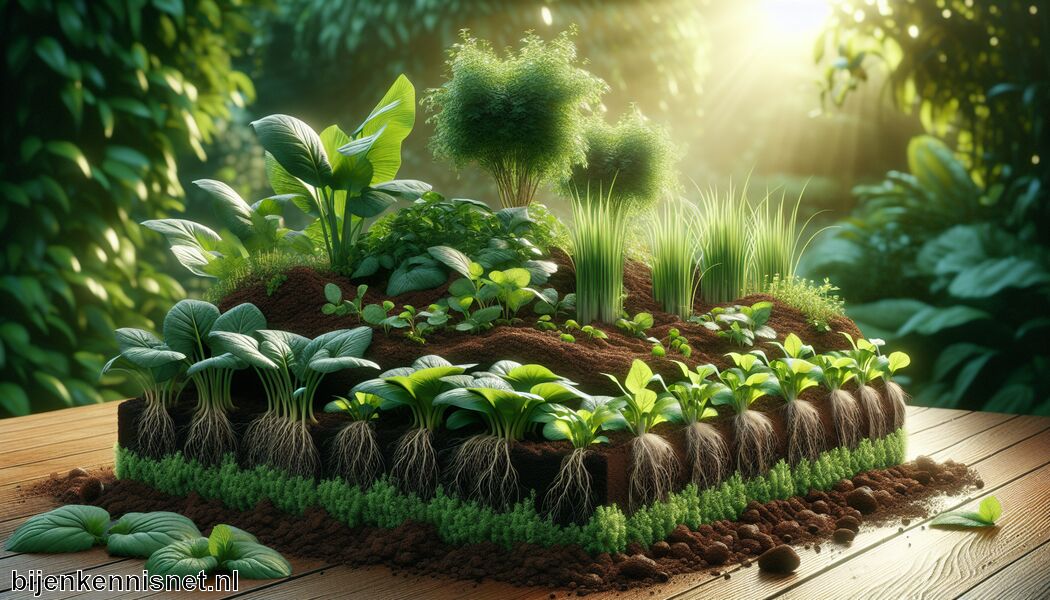 Indeling moestuin » Creëer de perfecte moestuinindeling - bijenkennisnet